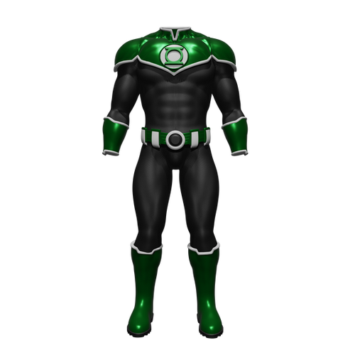 1/6 Scale Armor Kit: Willpower v1 (Lantern Corps: Green) | 3DM Customs ...
