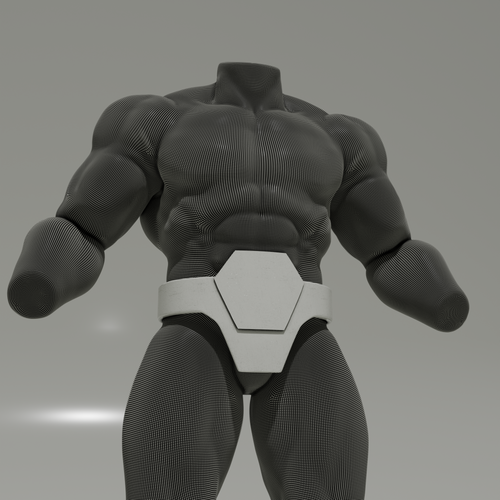 1/12 Scale Action Figure Belt: Viltrumite Empire | Action Figure Access