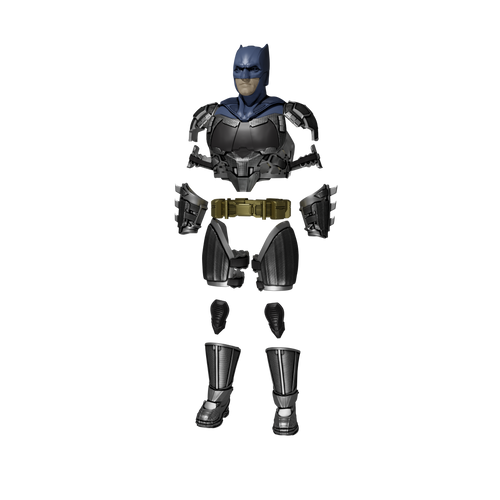 1/12 Scale Action Figure Kit: Dark Knight (FLSH Batfleck) | 3DM Customs ...