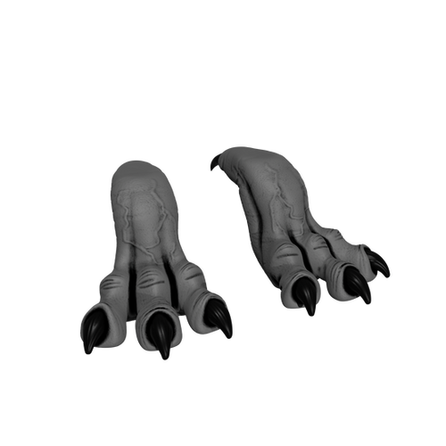 Accessory: Demon Bat Feet | Action Figure Access