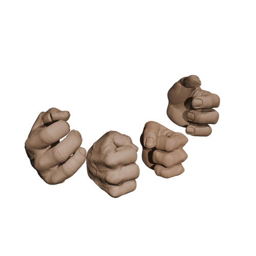 1/12 Scale Action Figure Hands: Beta Ray Bill | Action Figure Access