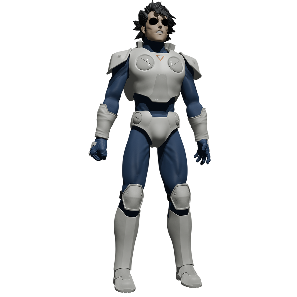 1/12 Scale Action Figure Kit: Flaxan (Invincible) | 3DM Customs by 3DMarine