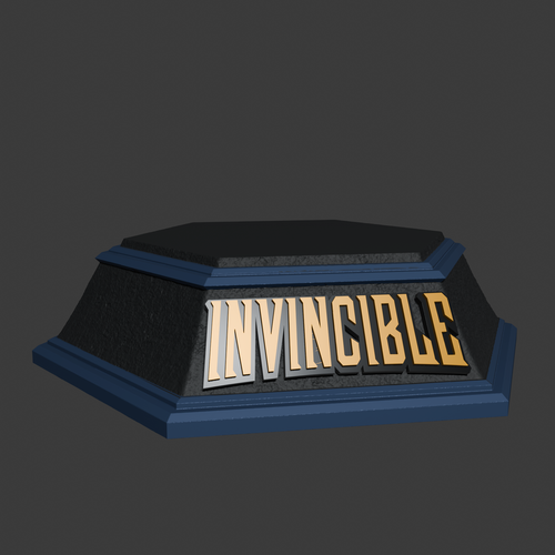 1/12 Scale (Unpainted) Action Figure Stand: Invincible | 3DM Customs by ...