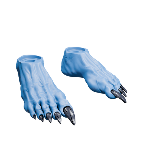 Action Figure Feet: Beast Man | Action Figure Access