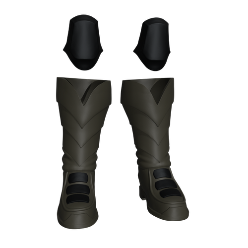 1/12 Scale Action Figure Boots: Earth 82 Sidekick (Robin's) | 3DM ...