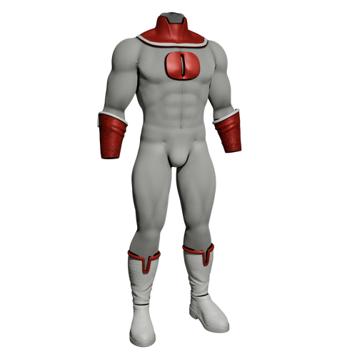 1/10 Scale Action Figure Armor Kit: Viltrumite (Omni Man) | 3DM Customs ...