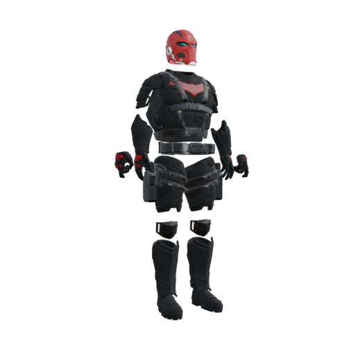 1/12 Scale Action Figure Kit: R3D Hooded (DS) | Action Figure Access