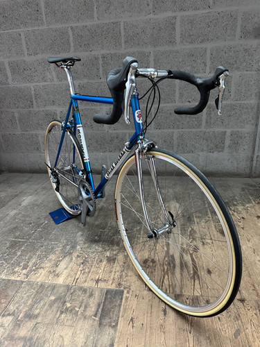 Retro Modern Brian Rourke 57cm Blue & Chrome 531 NEW Shimano 11 speed ...