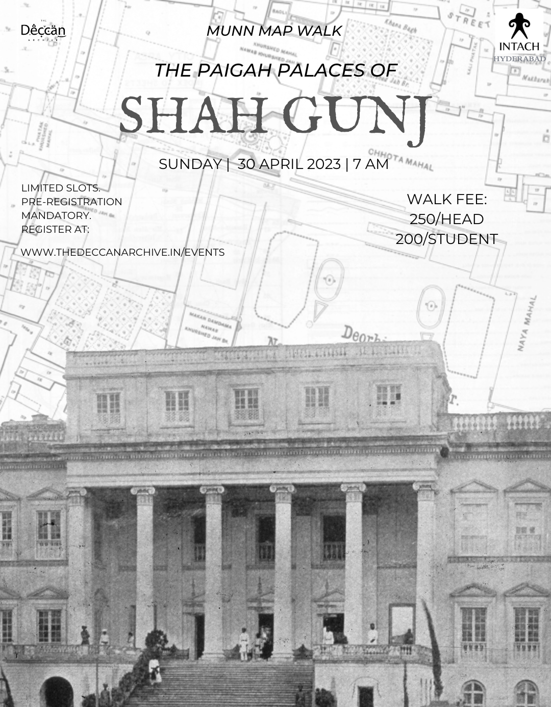 Paigah Palaces of Shah Gunj: Map Walk | The Deccan Archive