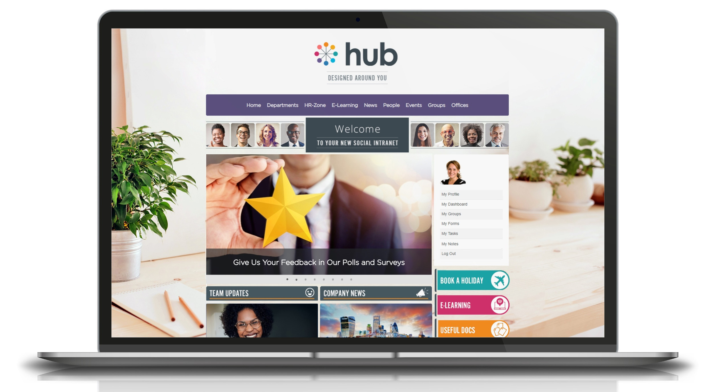Employee Intranet Software The Hub employee-intranet-software-the-hub