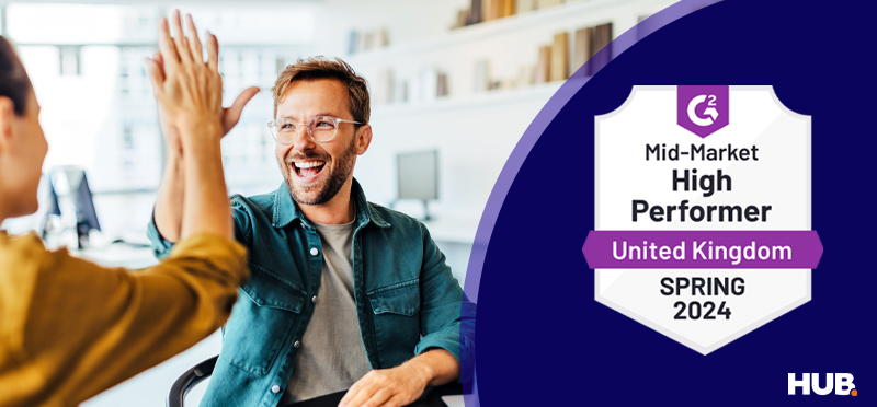 Hub Ranks Top 2 Intranet for Mid-Market SMEs in UK