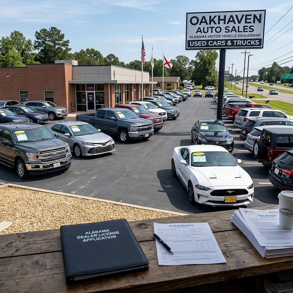 How to Get an Alabama Motor Vehicle Dealer License