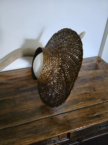 P1 Potae Mid Brown Lge | Weave with Flax