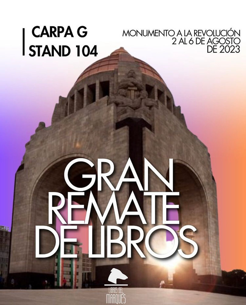 Gran Remate de Libros / Carpa G Stand 104