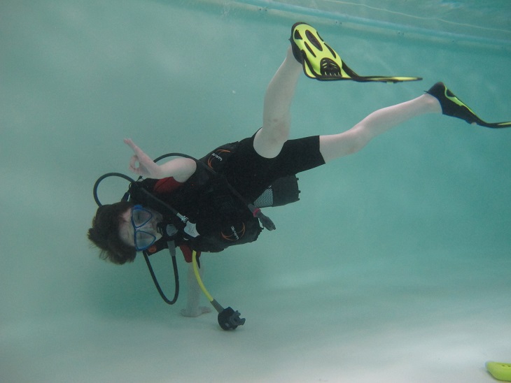 Cours de plongée enfant - Déroulement des cours