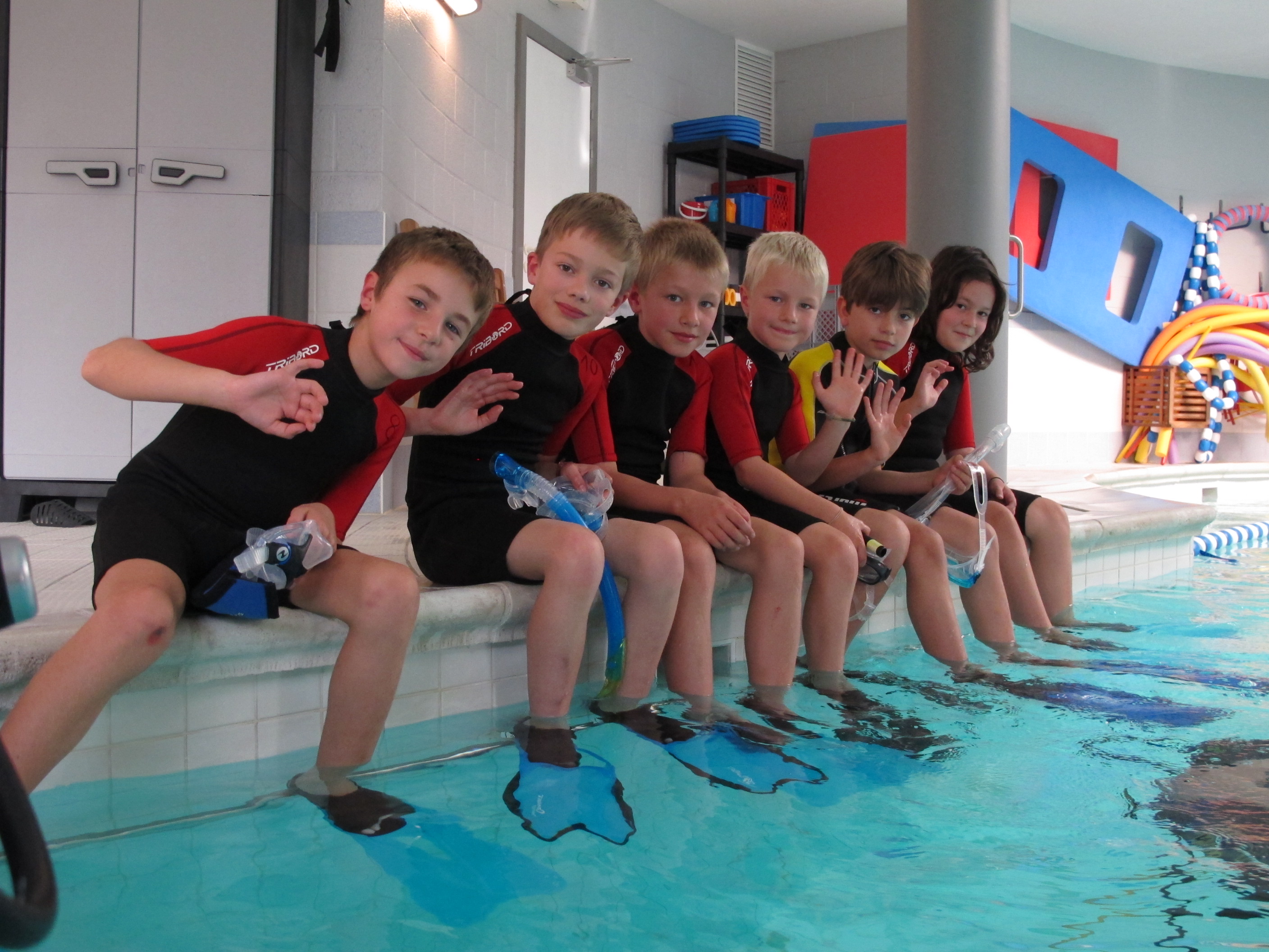 Cours de plongée enfant - Déroulement des cours