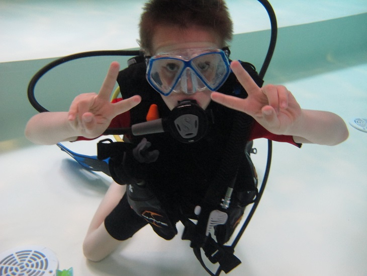Cours de plongée enfant - Déroulement des cours