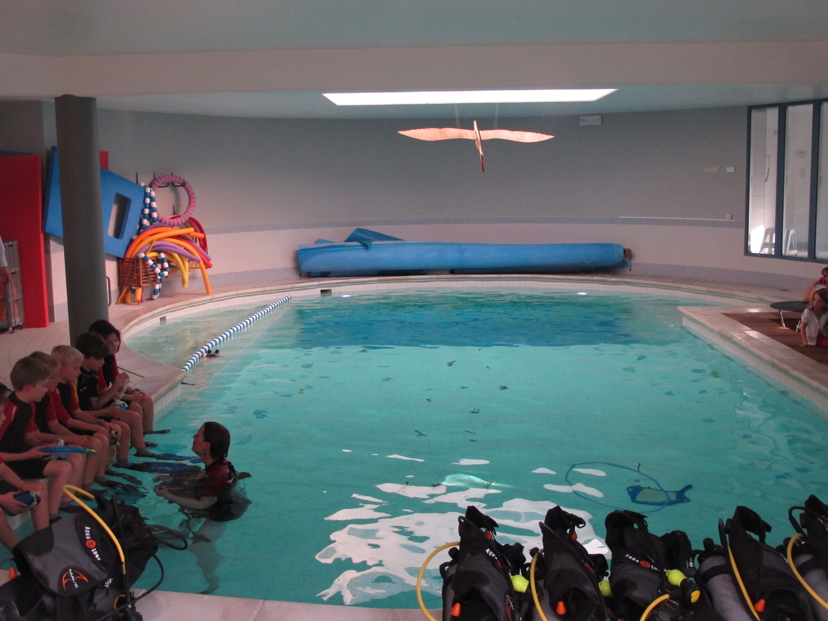 Cours de plongée enfant - Déroulement des cours