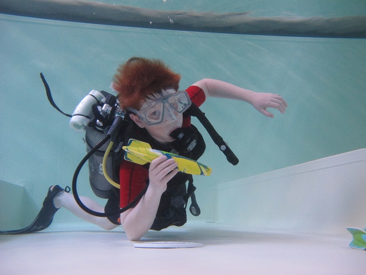 Cours de plongée enfant - Déroulement des cours