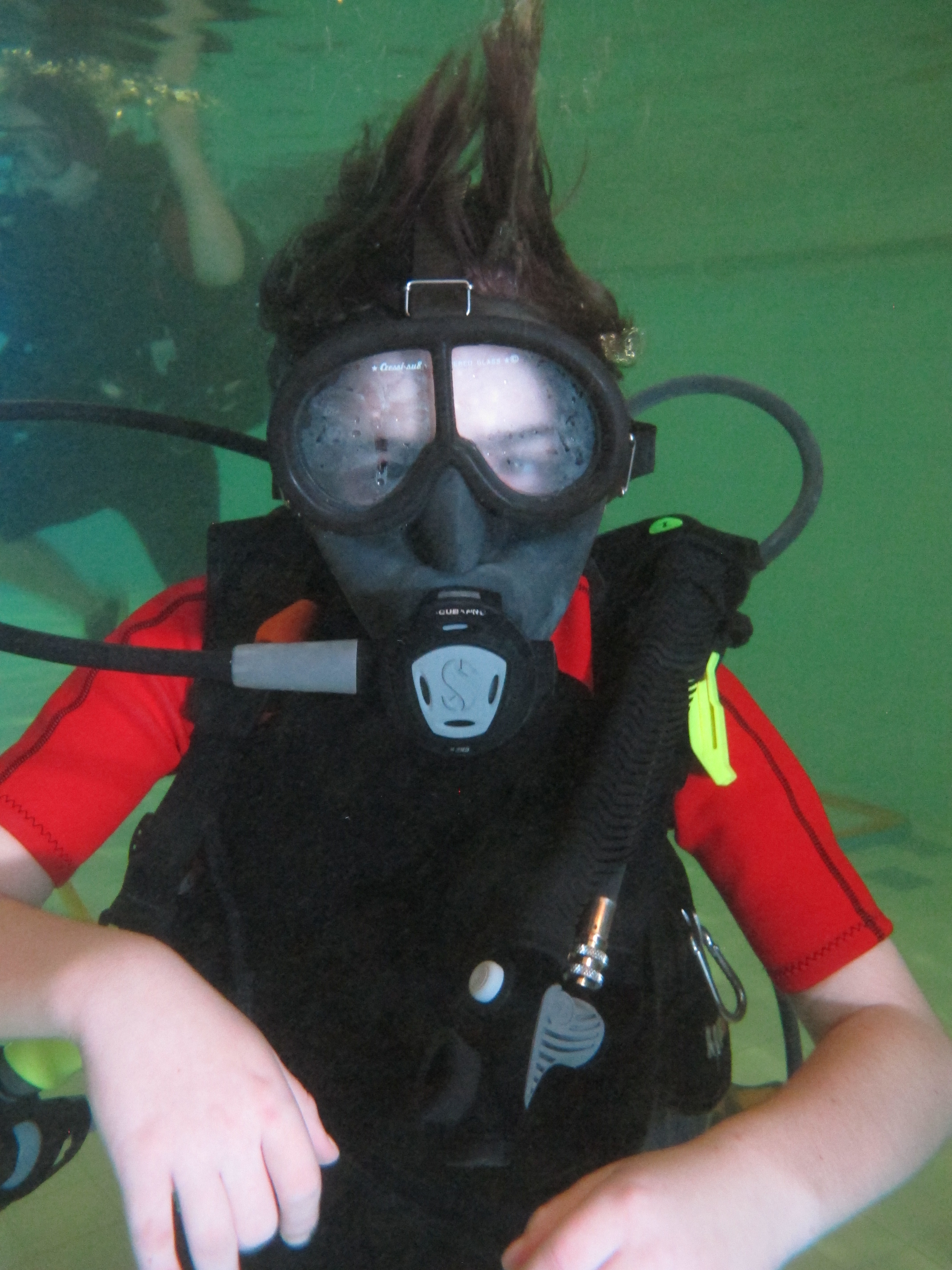 Cours de plongée enfant - Déroulement des cours