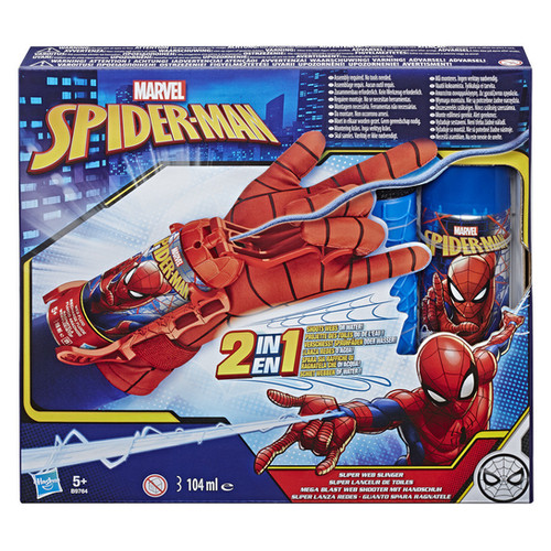 HASBRO SPIDERMAN SUPER WEB SLINGER | TOY CITYkw