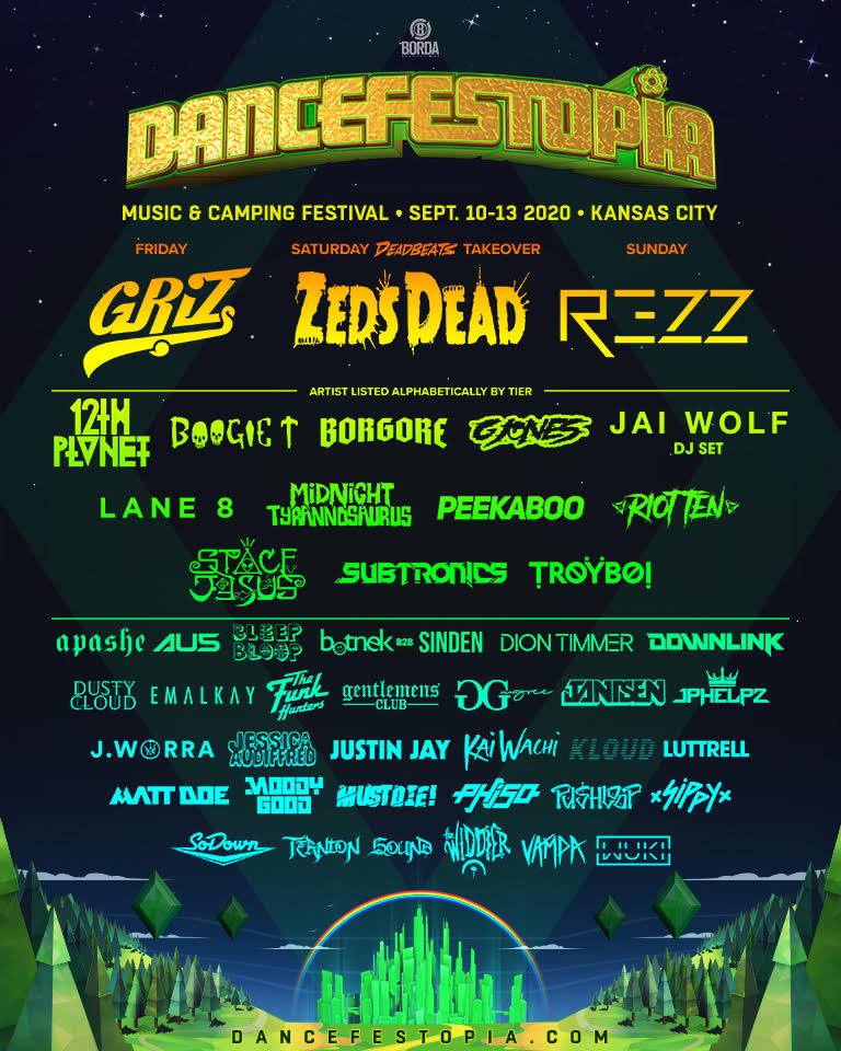 Dancefestopia | Kansas City | Lineup