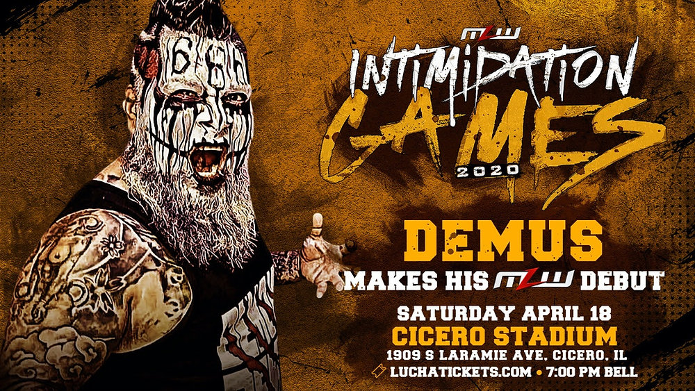 Mini Luchador Demus Debut In MLW On April 18 In Chicago