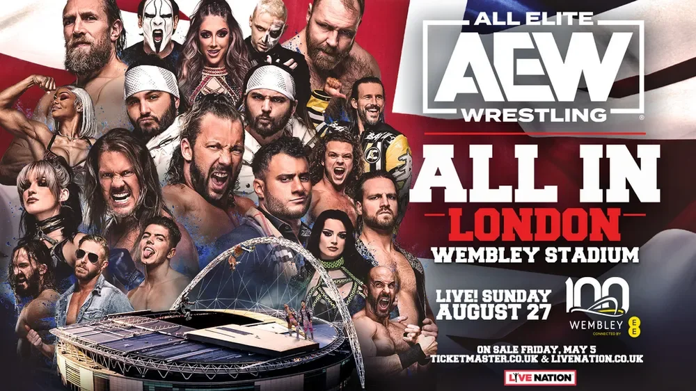 AEW’s London Debut Marks First Professional Wrestling Event At Wembley ...