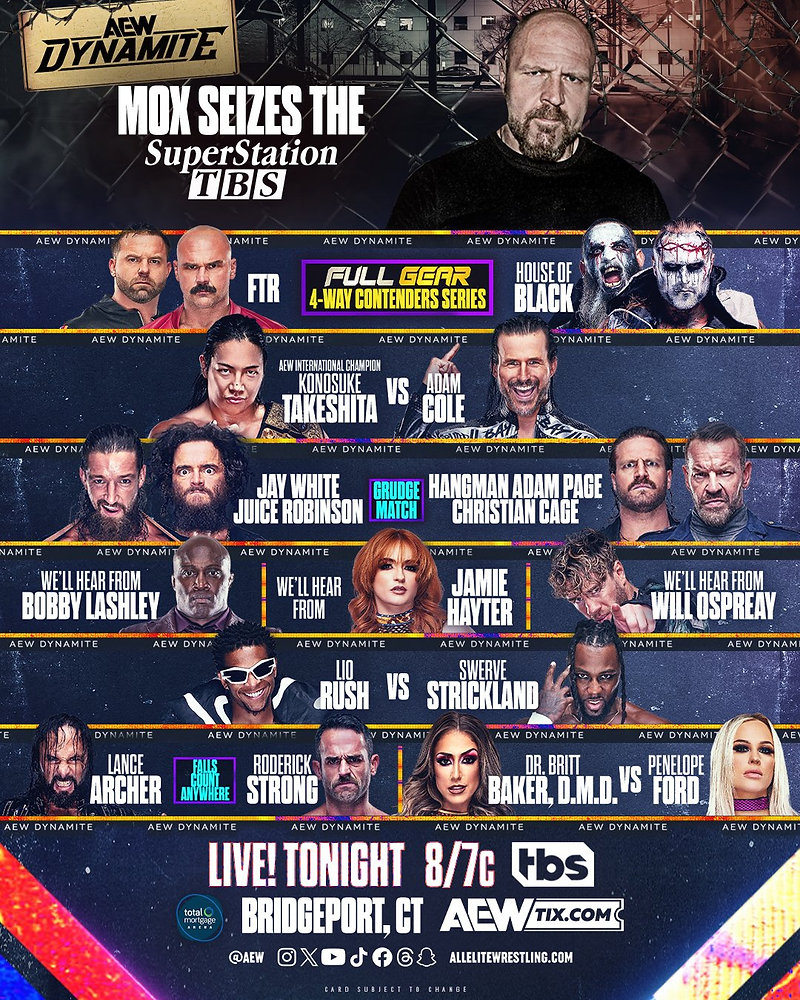 AEW Dynamite Live Results (11/13/2024)