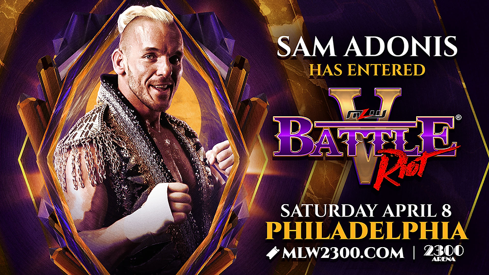 Sam Adonis Enters MLW Battle RIOT V