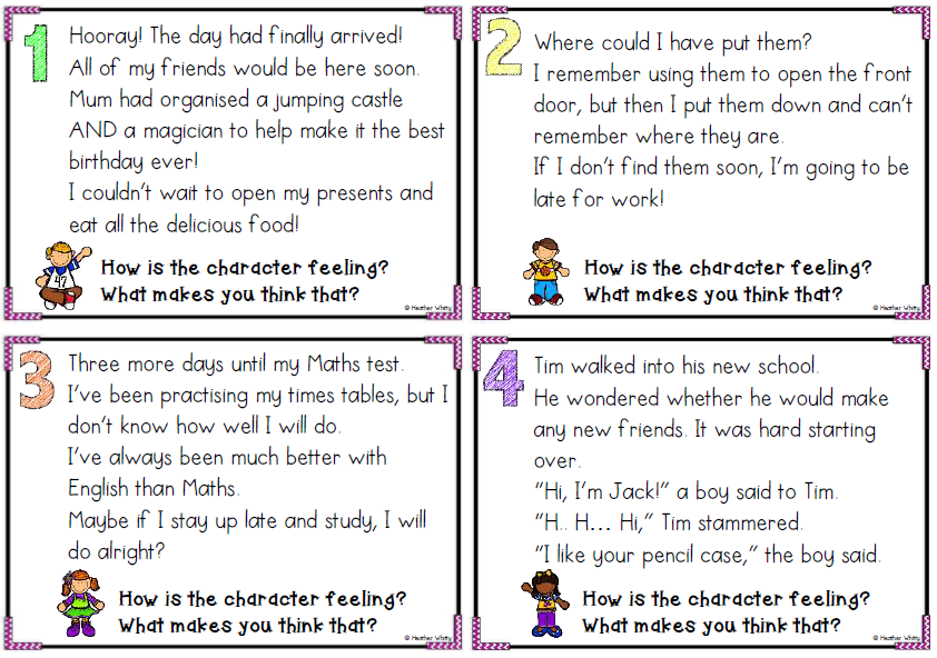 Inferring Character Emotions