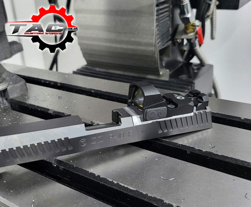 CZ P10-C Custom Optic Plate for Vector Optics | My Site