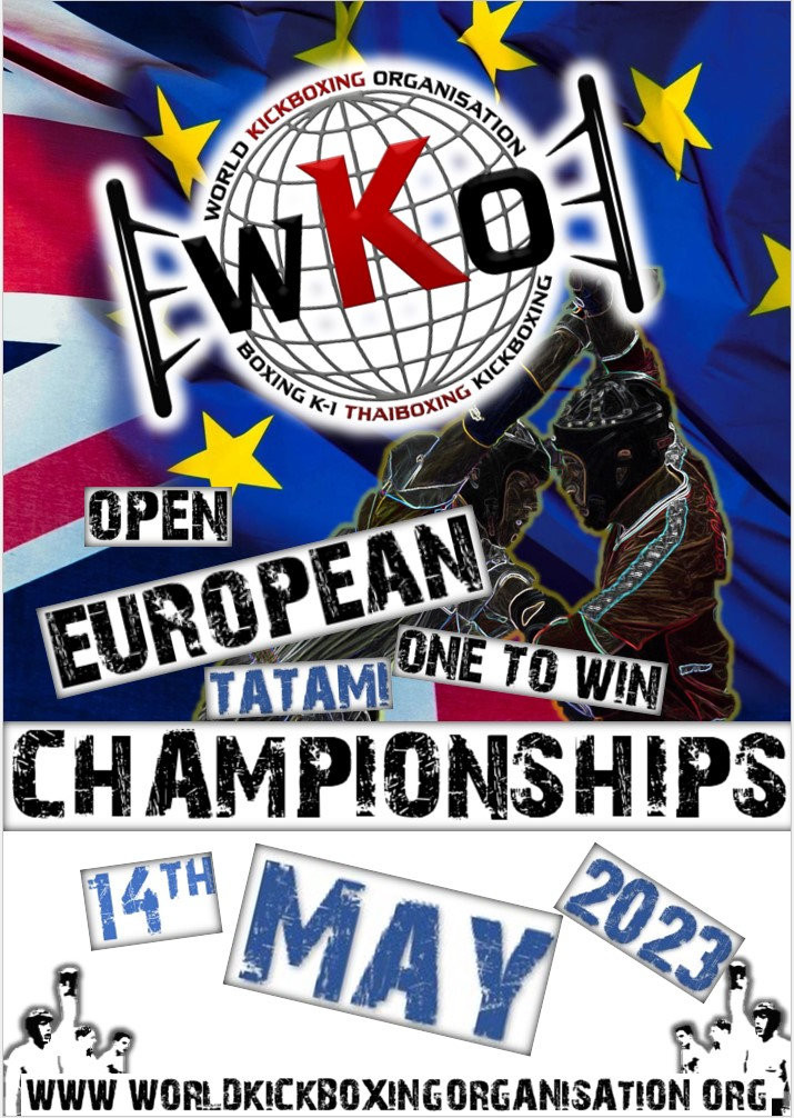 2023 European Tatami Championships Spectator Ticket | WKO-kickboxing