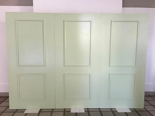 Painel Boiserie verde claro | unna