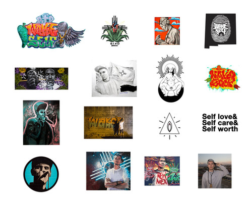 Wake Self Sticker Pack | Mothership Alumni