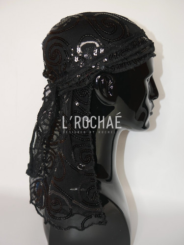 Limited Edition - “Sequin Swirl” Durag | L'Rochaé