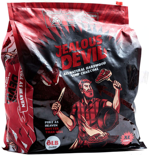 Jealous Devil Lump Charcoal 8LB | Langley BBQ Shop