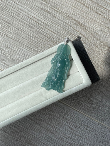 Icy and High Translucent Jadeite Earrings