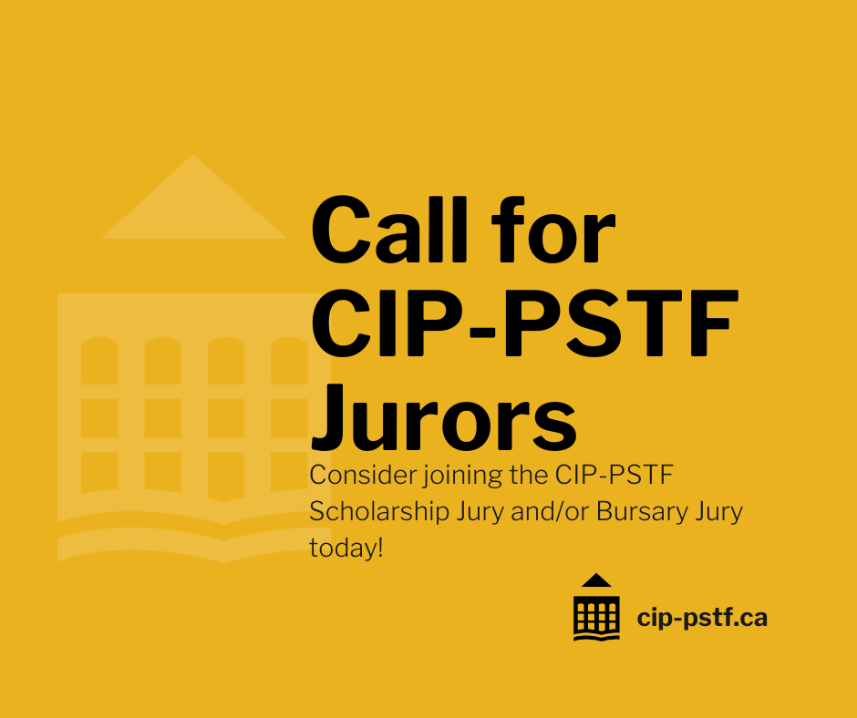 CIP-PSTF Jury Volunteers Needed