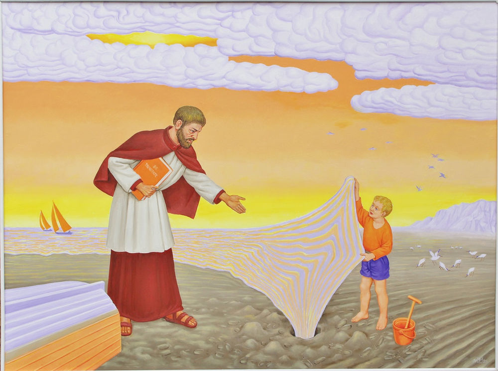 St Augustine and the Seashell