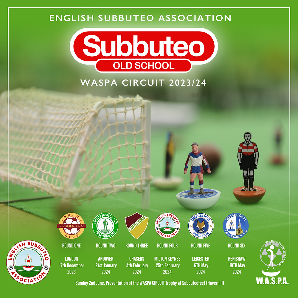 Simon Goodman is an Old School Subbuteo Champion