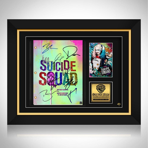 SUICIDE SQUAD SCRIPT LIMITED SIGNATURE EDITION STUDIO LICENSED | Tokyo ...