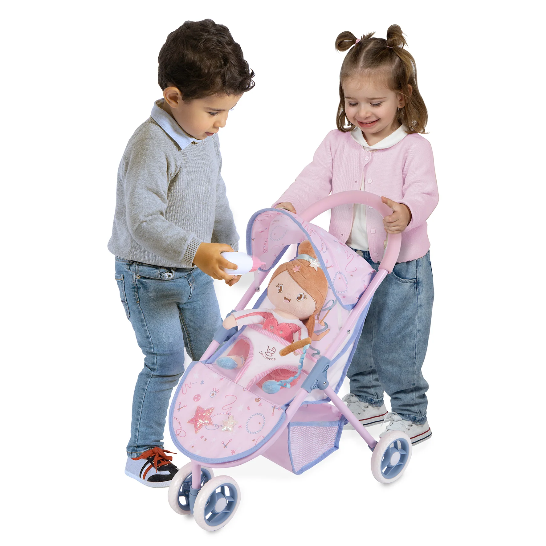 DeCuevas My First Stroller with plush toy | TotsandTykesBabywear