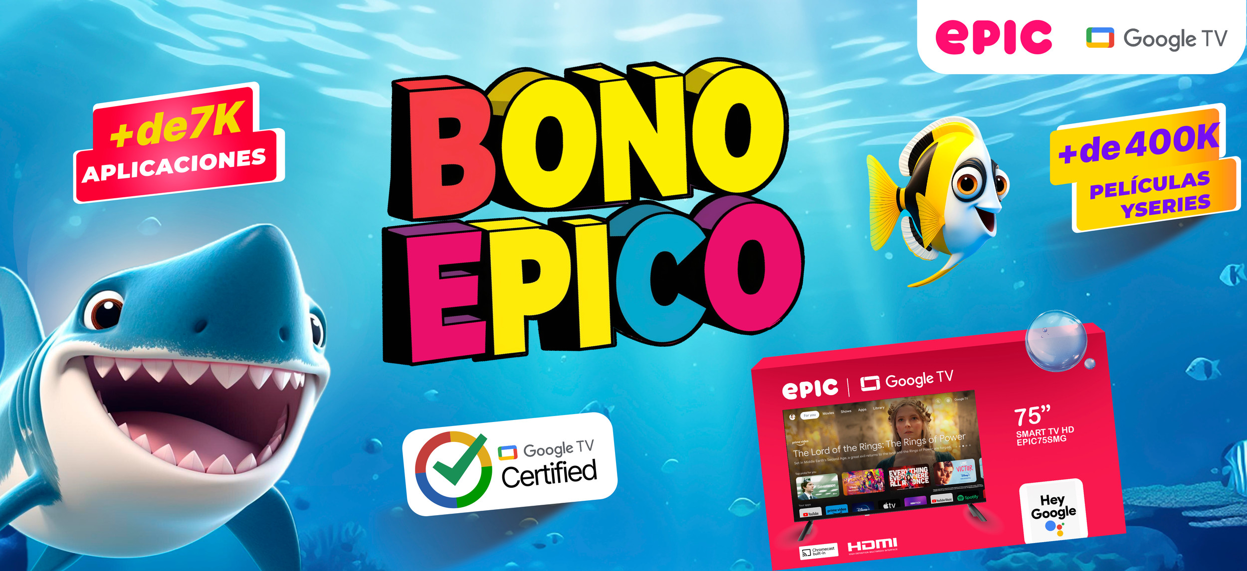 Televisore Epic | Televisores