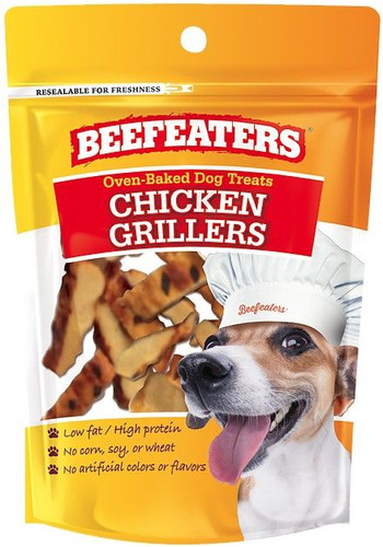 Beefeaters Oven Baked Chicken Grillers Dog Treat | Pawskies