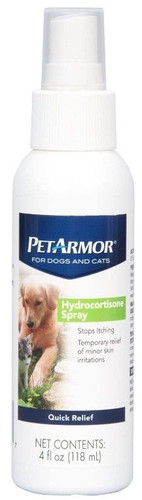 PetArmor Hydrocortisone Spray Quick Relief for Dogs and Cats | Pawskies