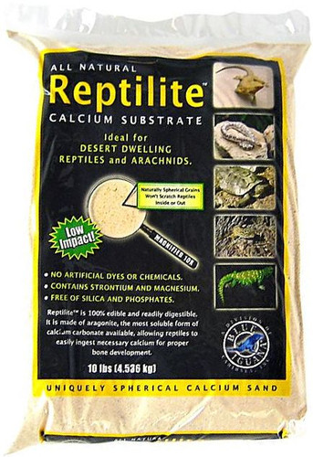 Blue Iguana Reptilite Calcium Substrate for Reptiles - Aztec Gold ...