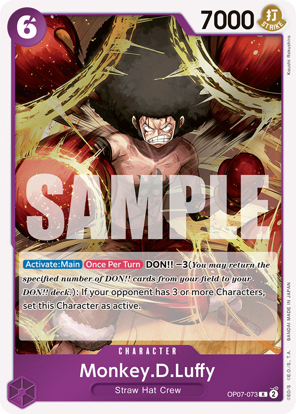 OP07-073 - Monkey.D.Luffy - RARE | Elite 4 Collectables