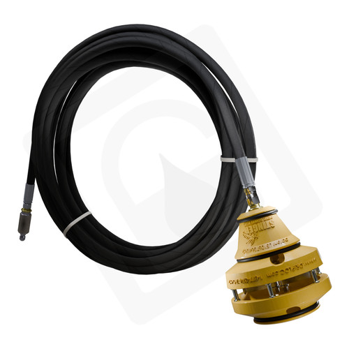 STINGER 6″ Variable Speed Duct Cleaner With 20ft Hose & Quick Connect ...