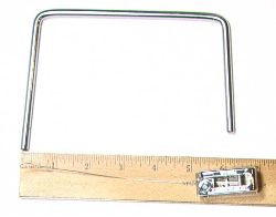 Long CHROME handle/arm assembly | CheeseSlicing, LLC